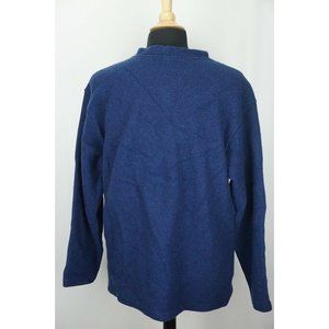 ibex | Sweaters | Ibex Vintage Blue Pullover New Wool Mens Sweater Sz ...